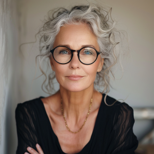 32 Elegant Haircuts for Women Over 60 with Glasses You'll Love