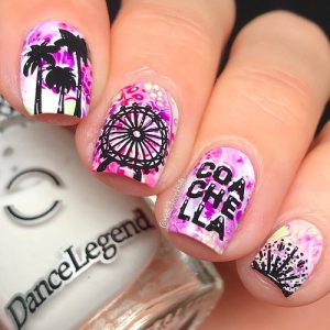 Coachella Nails 2026, Best Nail Colors & Design Ideas for Music Festivals