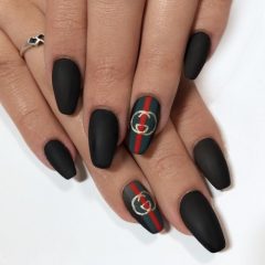 20 Dope GUCCI Nail Designs to Try in 2025 - NAILSPIRATION