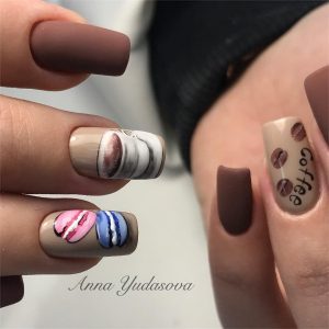 50 Amazing Coffee Nail Designs and Coffee Nail Polishes for 2025