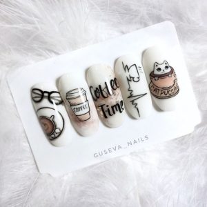 50 Amazing Coffee Nail Designs and Coffee Nail Polishes for 2025