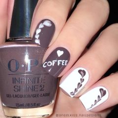 50 Ideas of Coffee Nails to Try ASAP | NAILSPIRATION