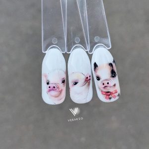 The 60 Funniest and Cutest Ideas of New Year's Pig Nail Designs