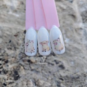The 60 Funniest and Cutest Ideas of New Year's Pig Nail Designs