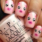 The 60 Funniest and Cutest Ideas of New Year's Pig Nail Designs