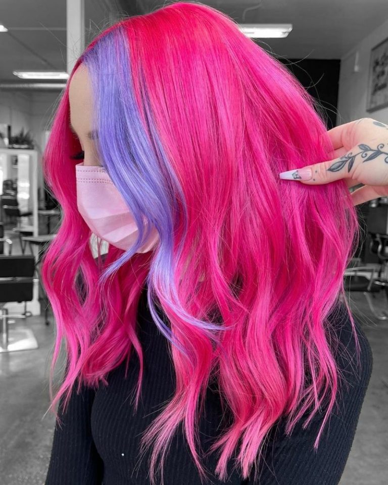 60 Pictures of Dyed Bangs & Colored Fringe That Are HOT in 2025