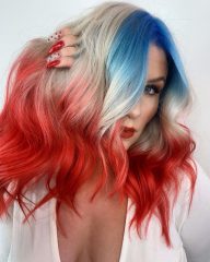60 Pictures of Dyed Bangs & Colored Fringe That Are HOT in 2026