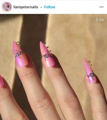 30 TOP Nail Designs with Piercing and How to DIY It - NAILSPIRATION