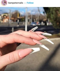 30 TOP Nail Designs with Piercing and How to DIY It - NAILSPIRATION