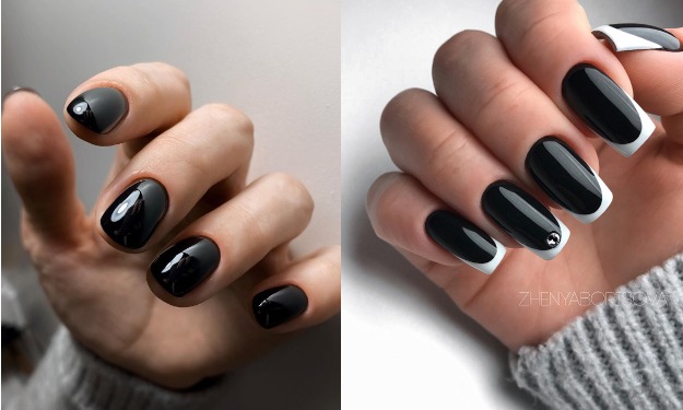 50 Trendy Black Nail Designs and Nail Arts for 2026 - NAILSPIRATION