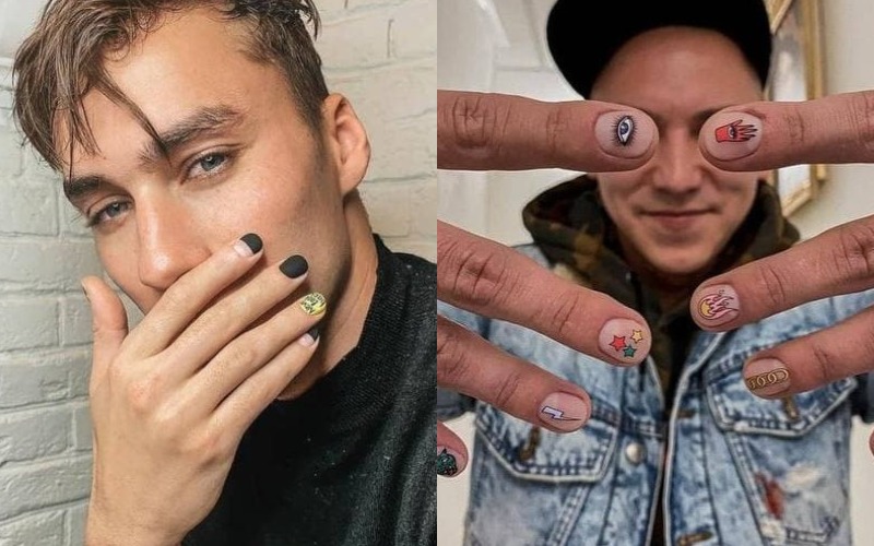 80 Coolest Ideas of Nail Designs for Men for 2025 - NAILSPIRATION