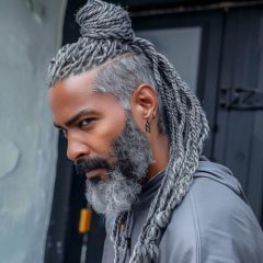 Trendy Gray Haircuts & Gray Highlights for Men 2025 | 50 Photos