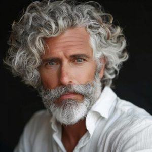 Trendy Gray Haircuts & Gray Highlights for Men 2025 | 50 Photos