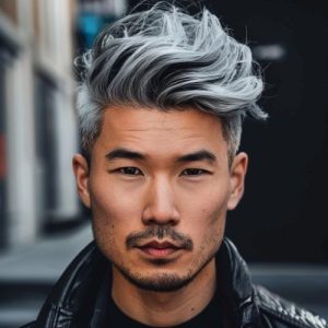 Trendy Gray Haircuts & Gray Highlights for Men 2025 | 50 Photos