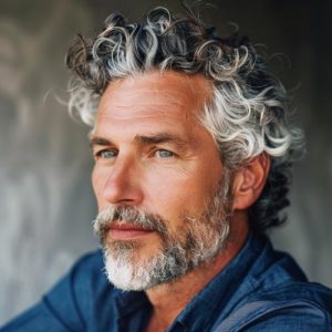 Trendy Gray Haircuts & Gray Highlights for Men 2025 | 50 Photos