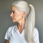 50+ Elegant Ponytail Hairstyles for Older Women