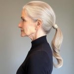 50+ Elegant Ponytail Hairstyles for Older Women