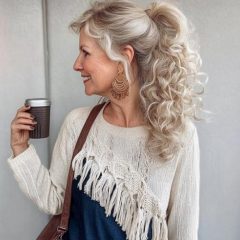 50+ Elegant Ponytail Hairstyles for Older Women