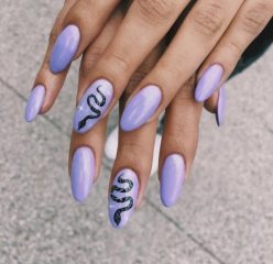 80 Ideas of Serpent and Snake Nails for 2025 - NAILSPIRATION
