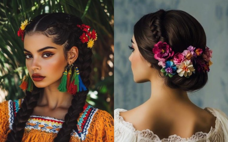 45 Mexican Braids Hairstyles for Your Inspiration - NAILSPIRATION