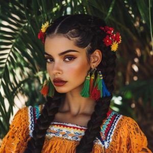 45 Mexican Braids Hairstyles for Your Inspiration - NAILSPIRATION