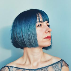 50 Stunning Blue Bob Hairstyles to Transform Your Look